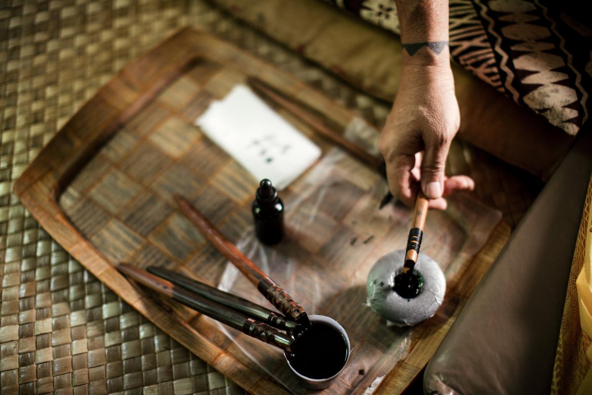 Ancient Polynesian Tattoo Tools
